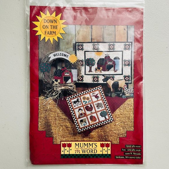 Mumm's The Word | Office | Mumms The Word Down On The Farm Animals Wall ...